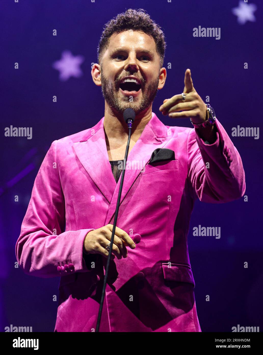 EDITORIAL USE ONLY Dean McCullough at the GoCardless JustGiving Awards ...