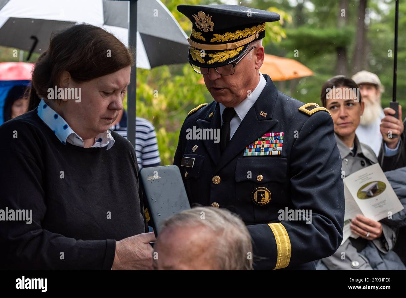 Families receiving Massachusetts Medal of Liberty at ceremony honoring ...