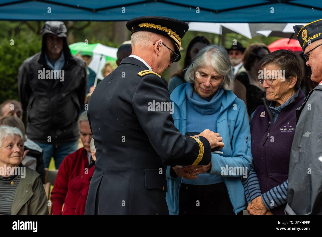 Families receiving Massachusetts Medal of Liberty at ceremony honoring ...