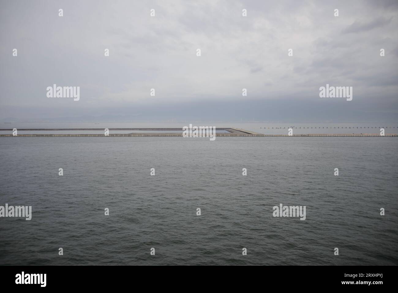 Arriving early morning, Osaka Japan aboard Diamond Princess cruise ship ...