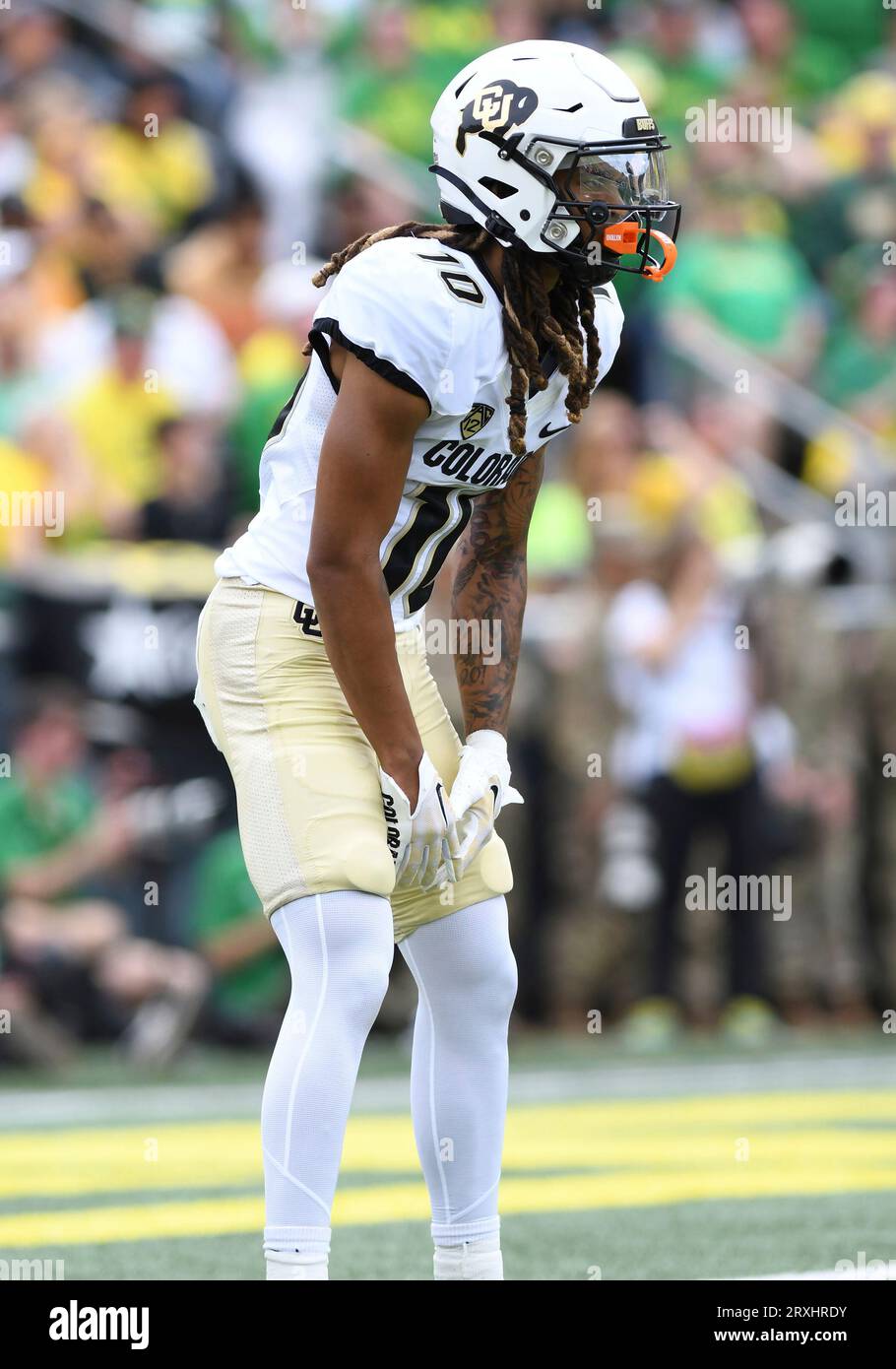 EUGENE, OR - SEPTEMBER 23: Colorado Buffaloes wide receiver Xavier ...