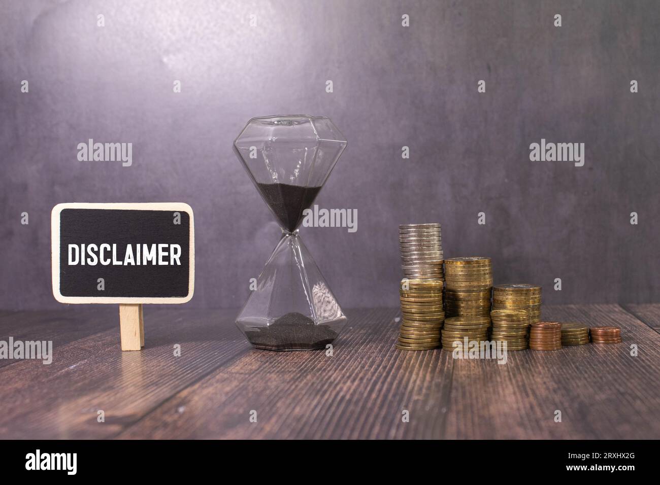 Disclaimer sign hi-res stock photography and images - Alamy