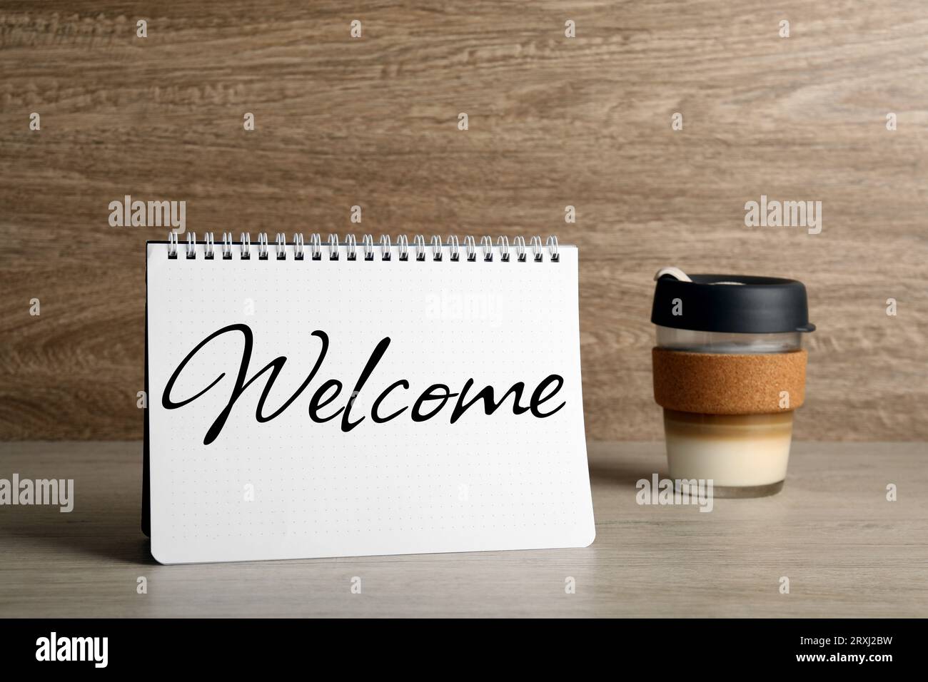 Welcome home card with coffee hi-res stock photography and images - Alamy