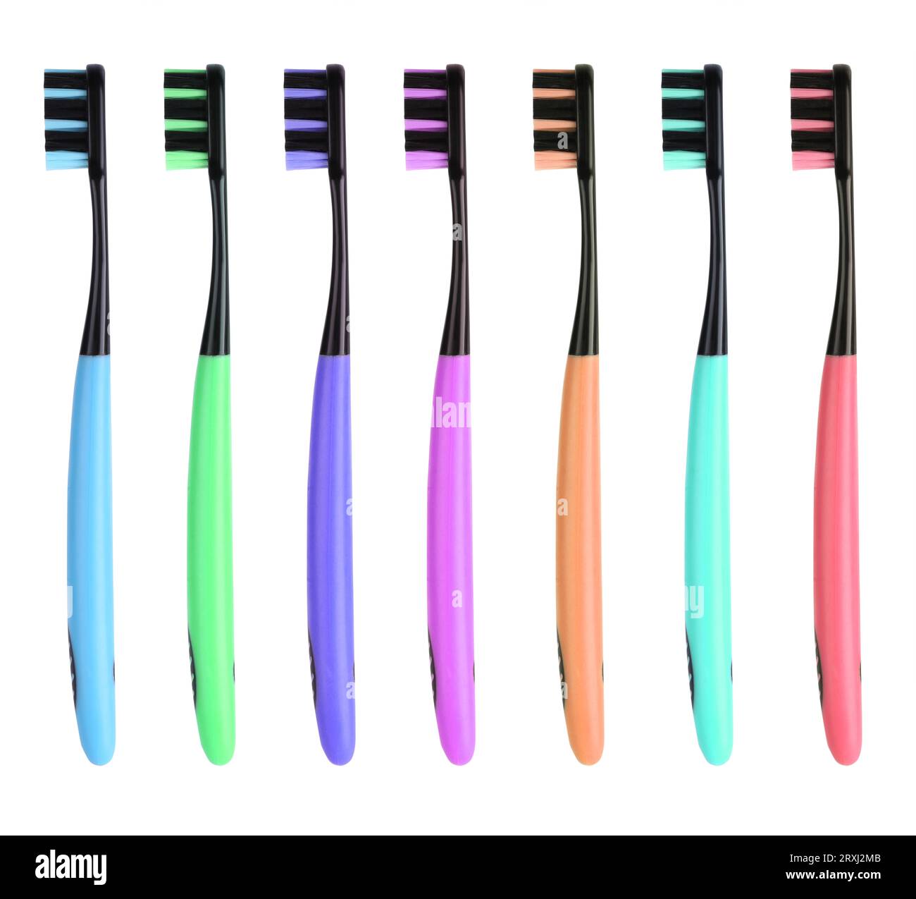 Colorful toothbrushes hi-res stock photography and images - Alamy