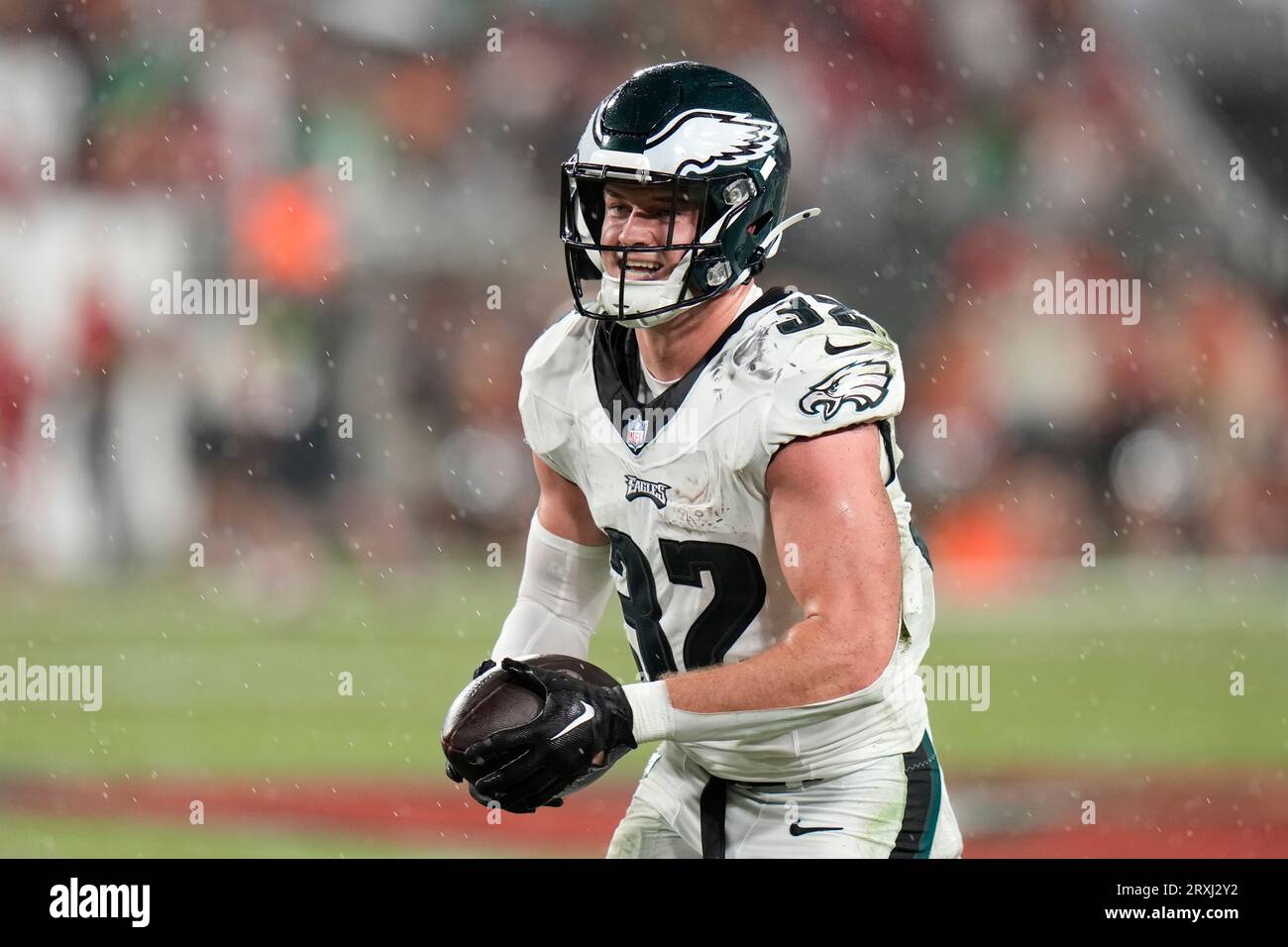 Philadelphia Eagles' Reed Blankenship reacts after an interception ...