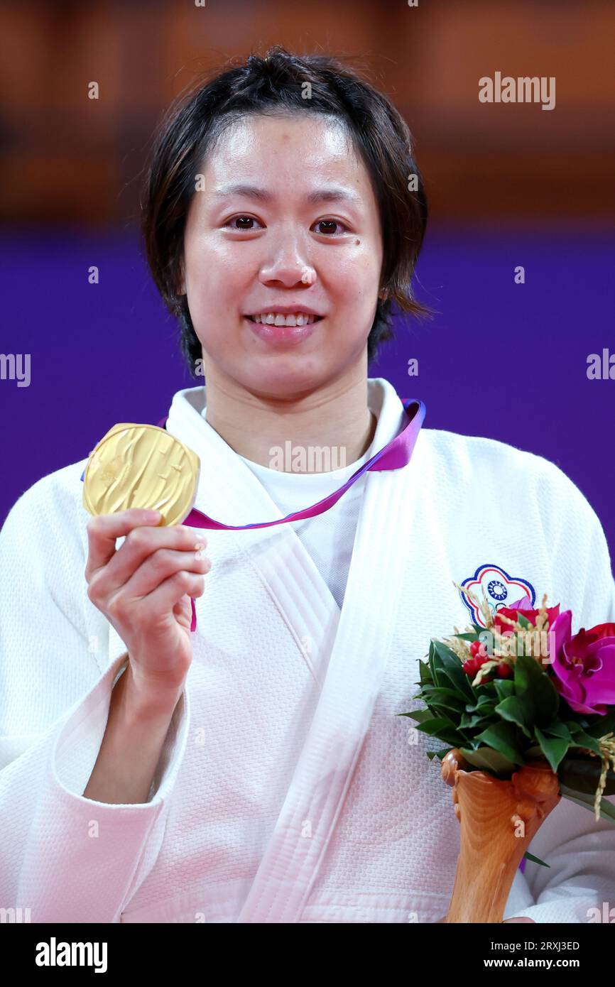 Hangzhou, China. 25th Sep, 2023. Chen Ling Lien (TPE) Judo : Women's ...