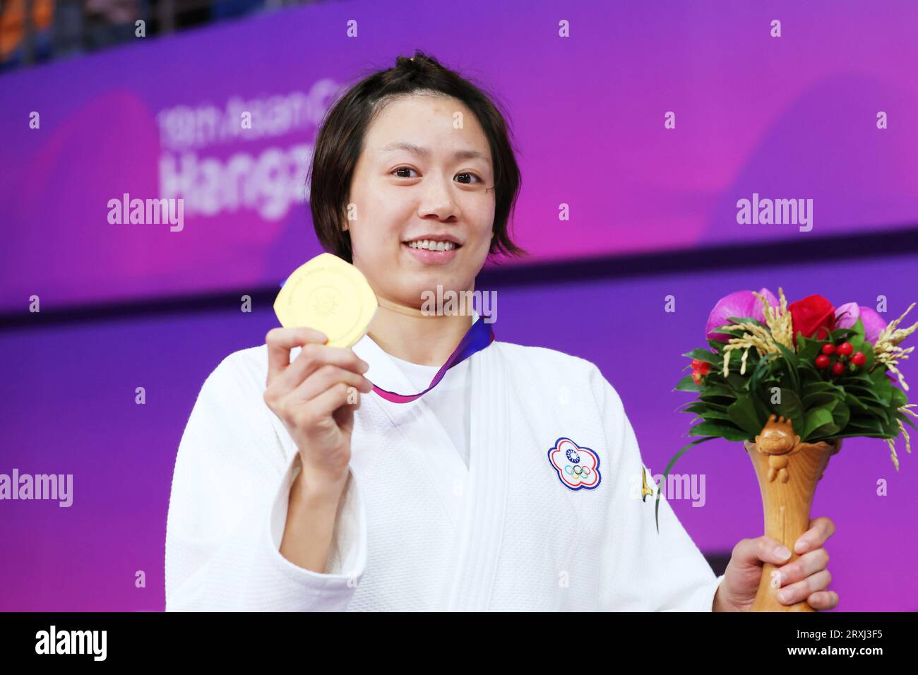 Hangzhou, China. 25th Sep, 2023. Chen Ling Lien (TPE) Judo : Women's ...