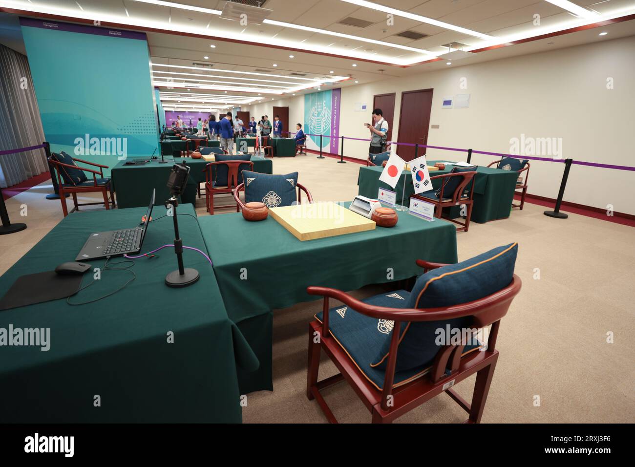 Hangzhou, China. 25th Sep, 2023. General view Weiqi : Men's Individual ...