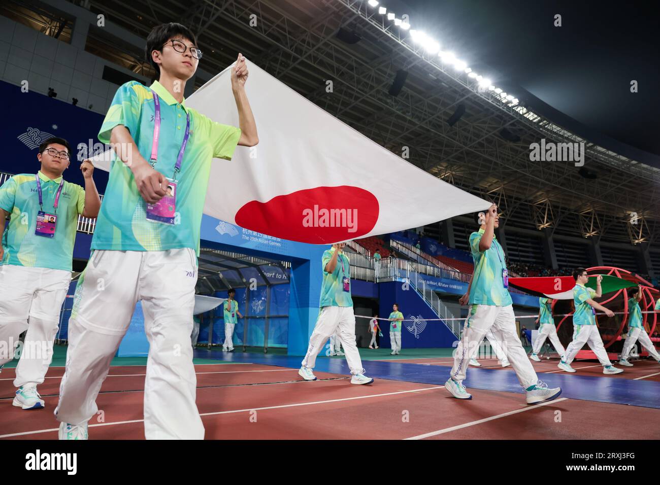 Hangzhou, China. 25th Sep, 2023. General view Football/Soccer : Men's ...