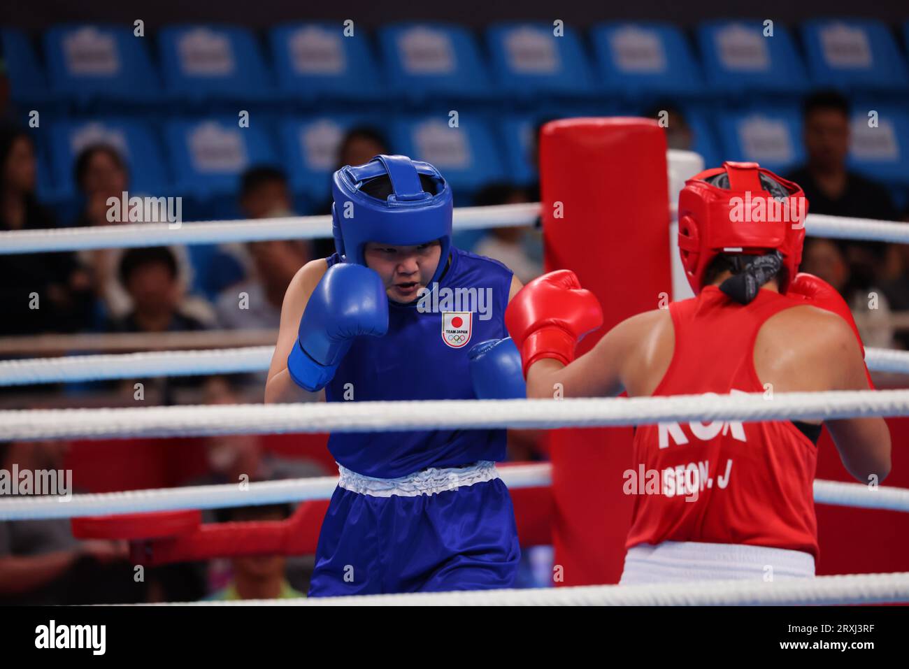 Hangzhou, China. 25th Sep, 2023. Mai Kito (JPN) Boxing : Women's -66kg ...
