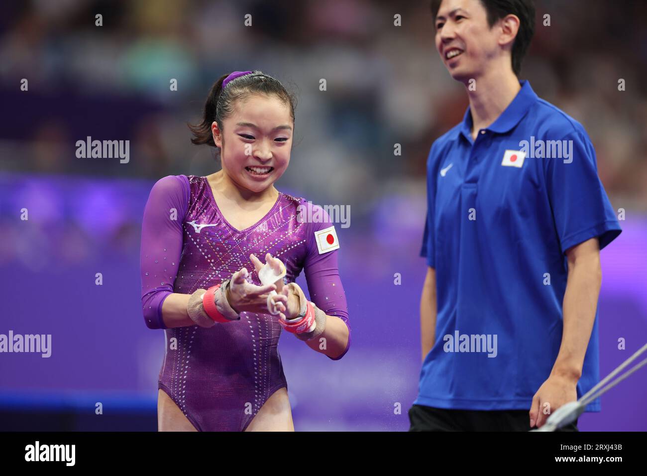 Hangzhou, China. 25th Sep, 2023. Mana Okamura (JPN) Artistic Gymnastics ...