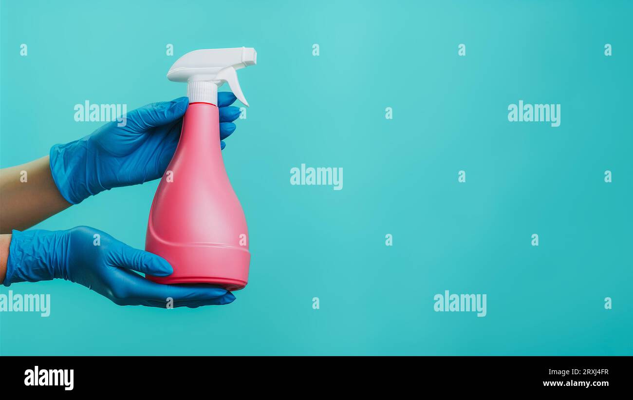 Gloves effective cleaning hi-res stock photography and images - Alamy