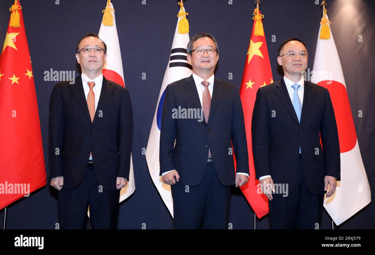 26th Sep, 2023. S. Korea-China-Japan high-level talks to discuss ...