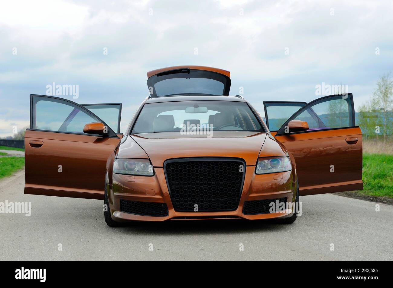 Audi A6 S-Line, transport, car, voyage, Audi A6 Avant,photo Kazimierz ...