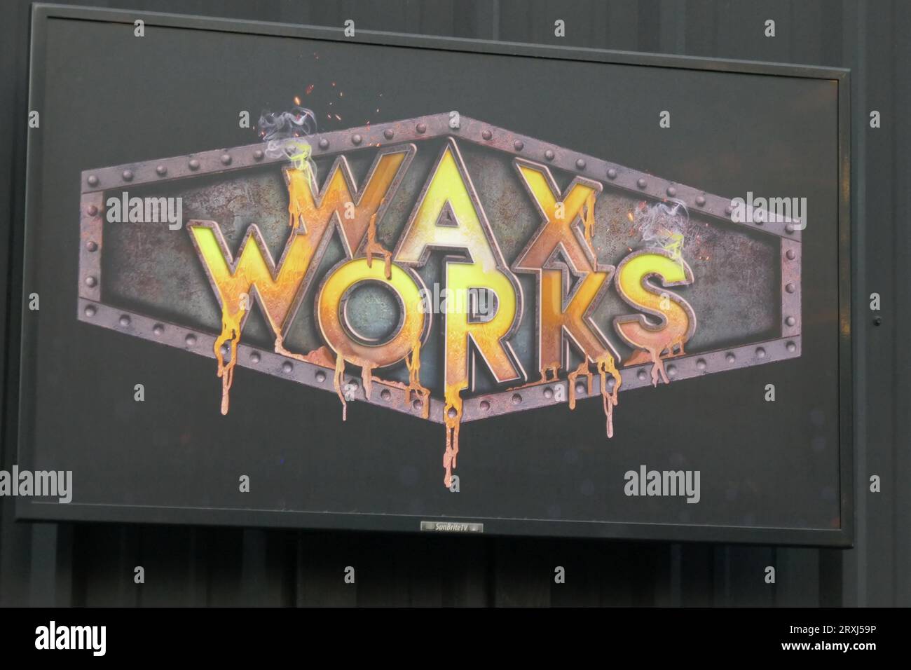 Buena Park, California, USA 24th September 2023 Wax Works Maze at ...