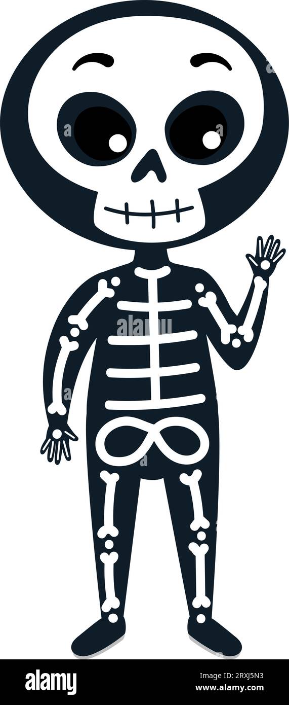 halloween character skeleton Stock Vector Image & Art - Alamy