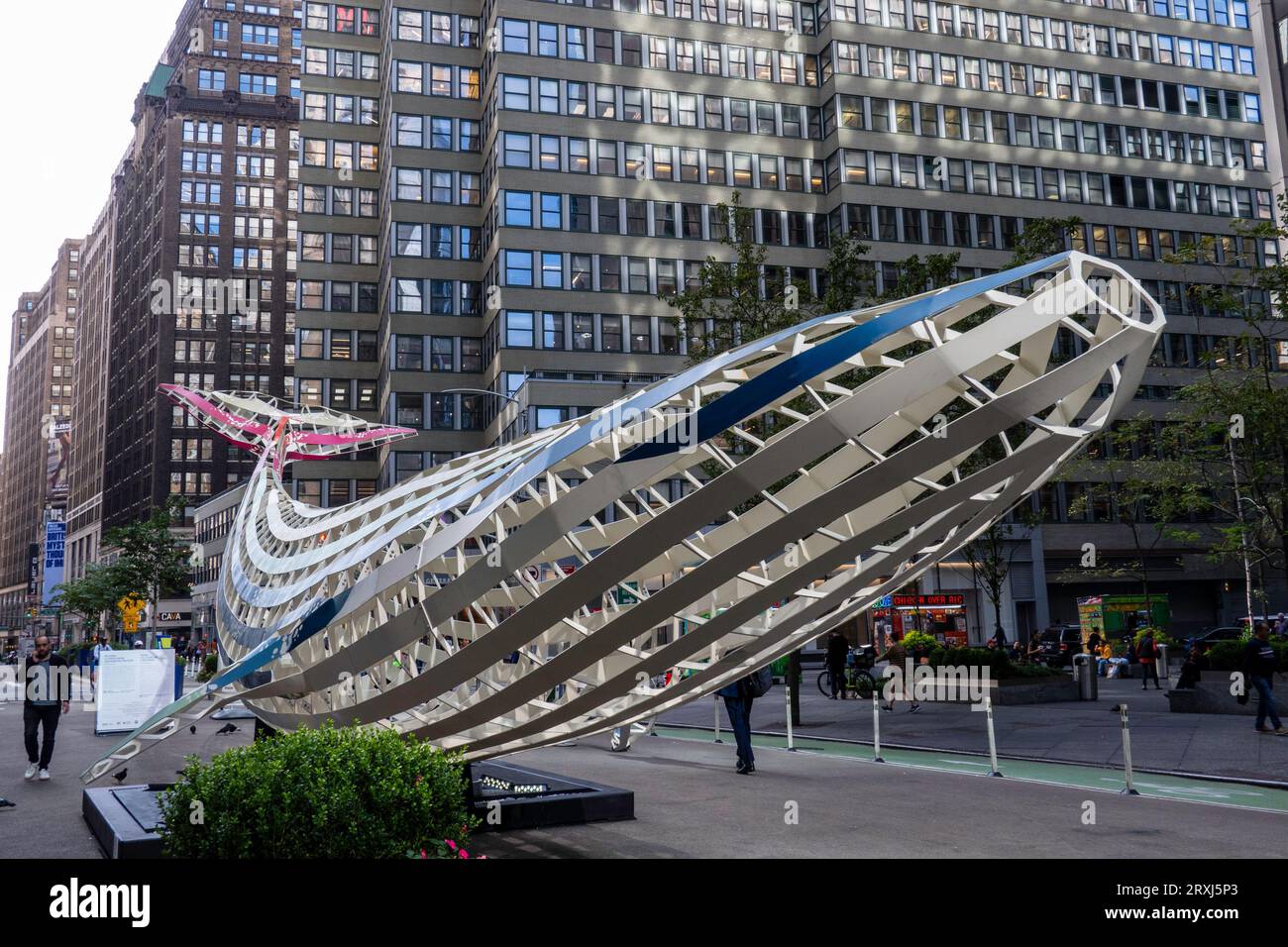 Public art display titled "Echoes – A Voice from Uncharted Waters" is ...