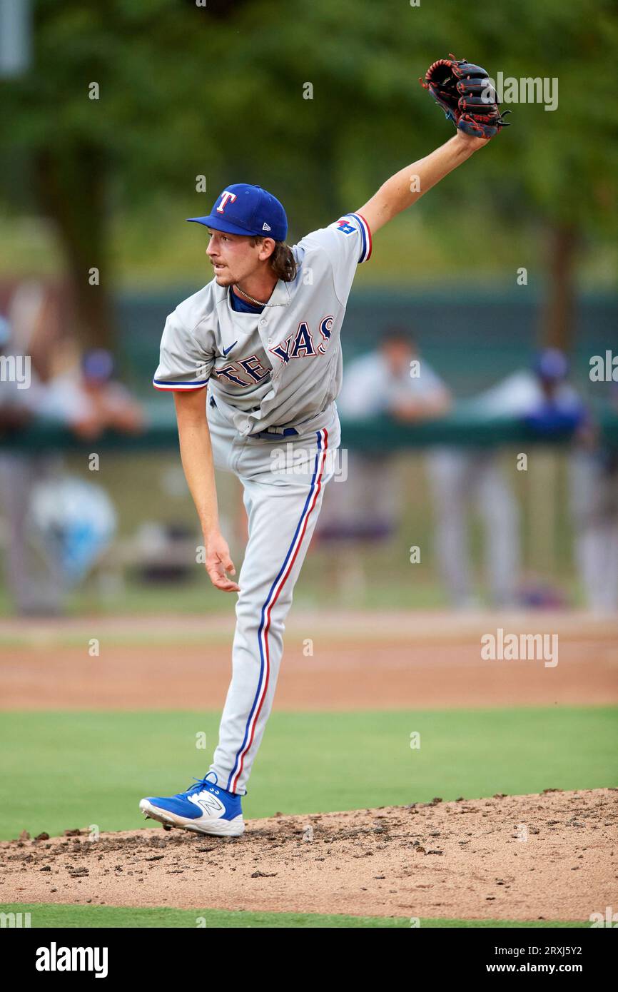 ACL Rangers pitcher Kolton Curtis (48) during an Arizona Complex League ...