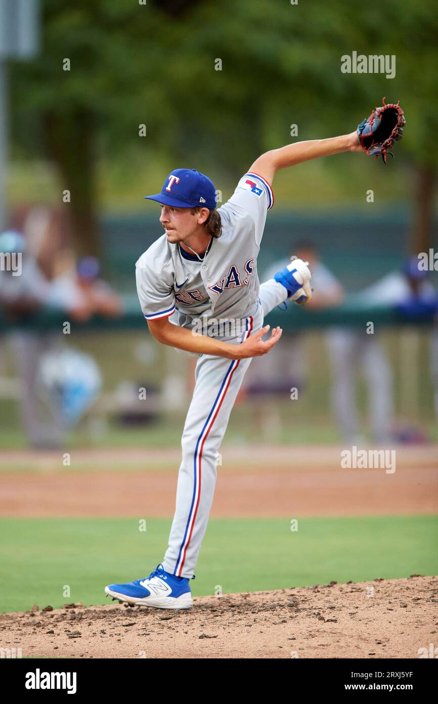 ACL Rangers pitcher Kolton Curtis (48) during an Arizona Complex League ...