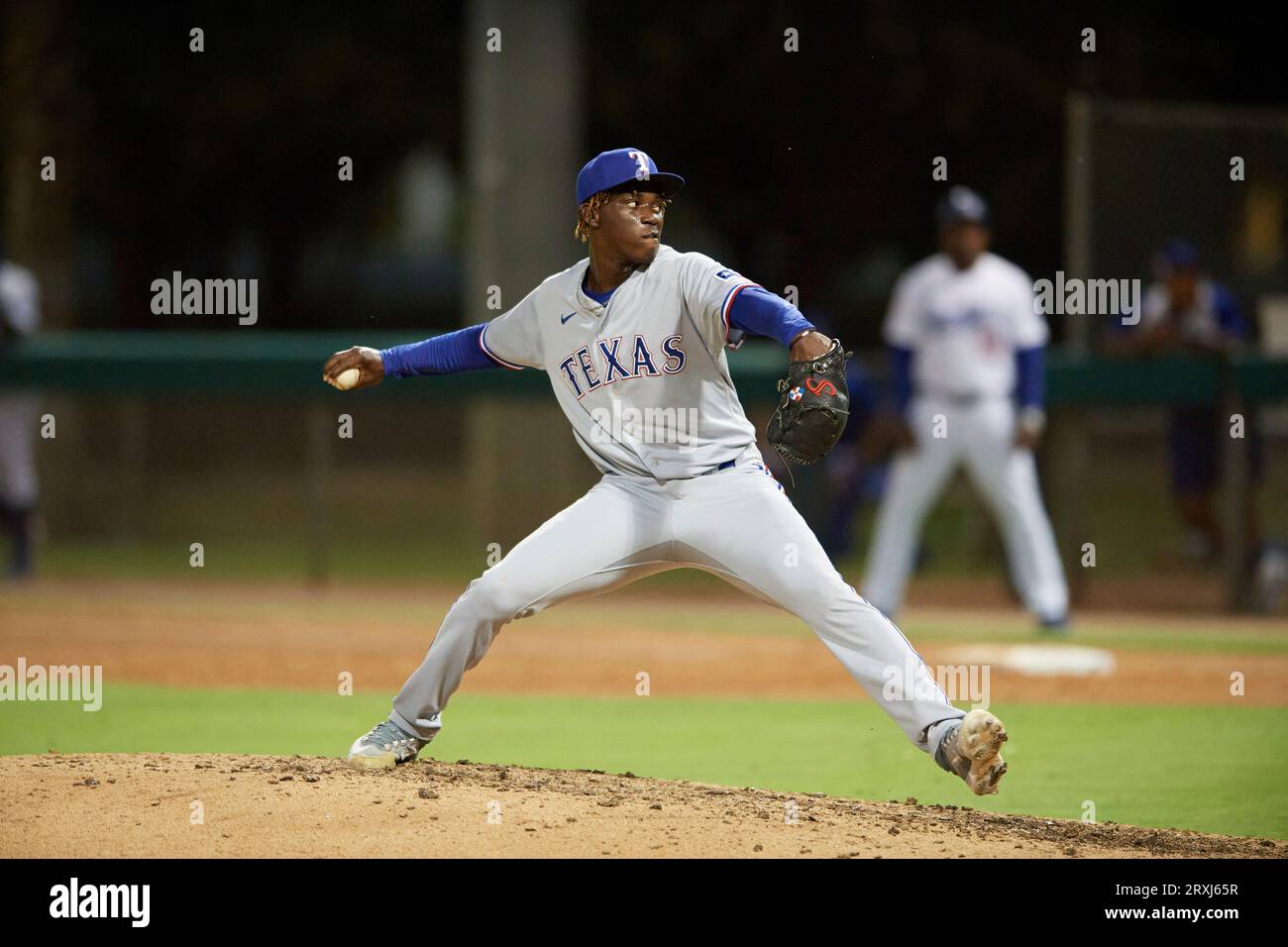ACL Rangers pitcher Wilian Bormie (11) during an Arizona Complex League ...