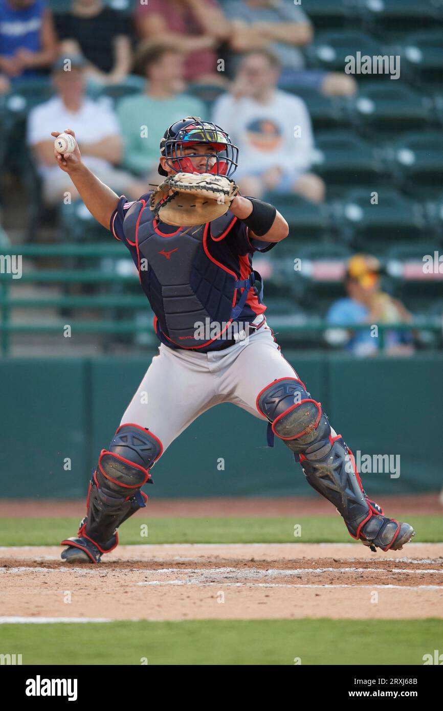 Rome Braves catcher Drake Baldwin (39) during a South Atlantic League ...