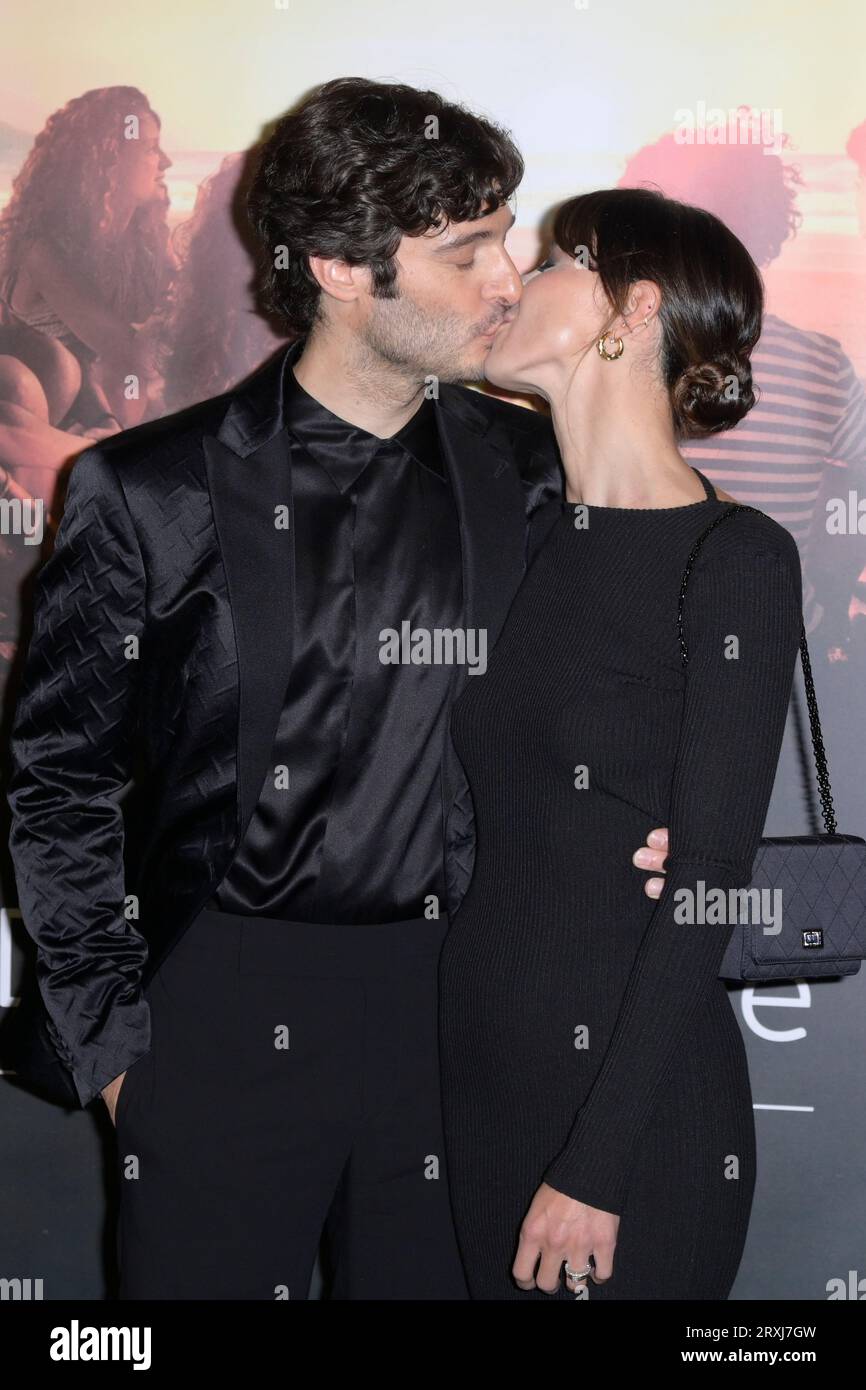 Rome, Italy. 25th Sep, 2023. Lino Guanciale (l) and Antonella Liuzzi (r ...