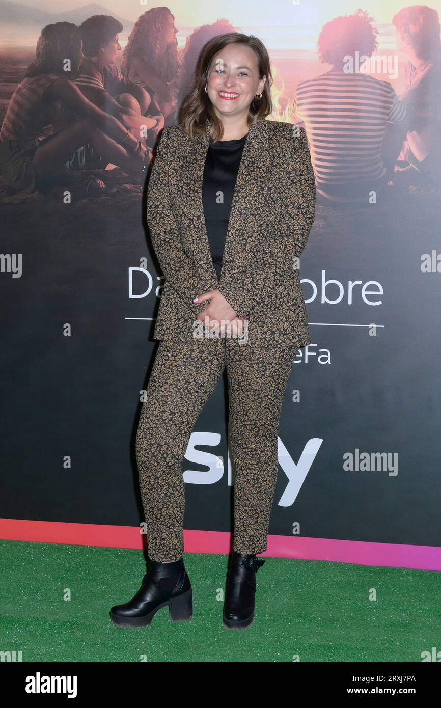 Rome, Italy. 25th Sep, 2023. Marta Savina attends the photocall of Sky ...