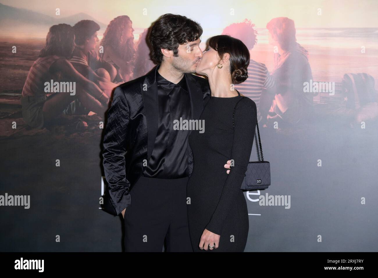 Rome, Italy. 25th Sep, 2023. Lino Guanciale (l) and Antonella Liuzzi (r ...