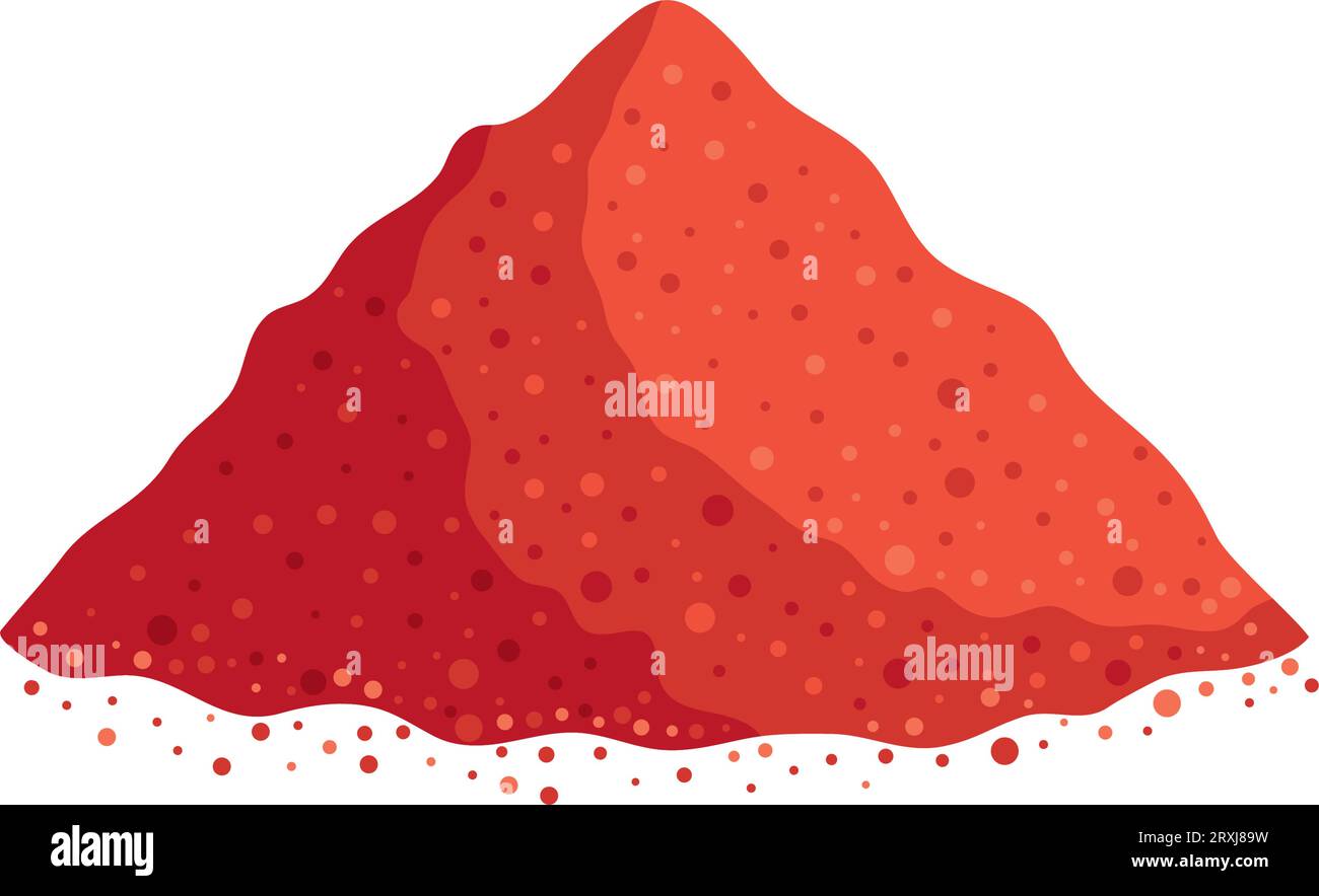 chili pepper powder illustration Stock Vector Image & Art - Alamy