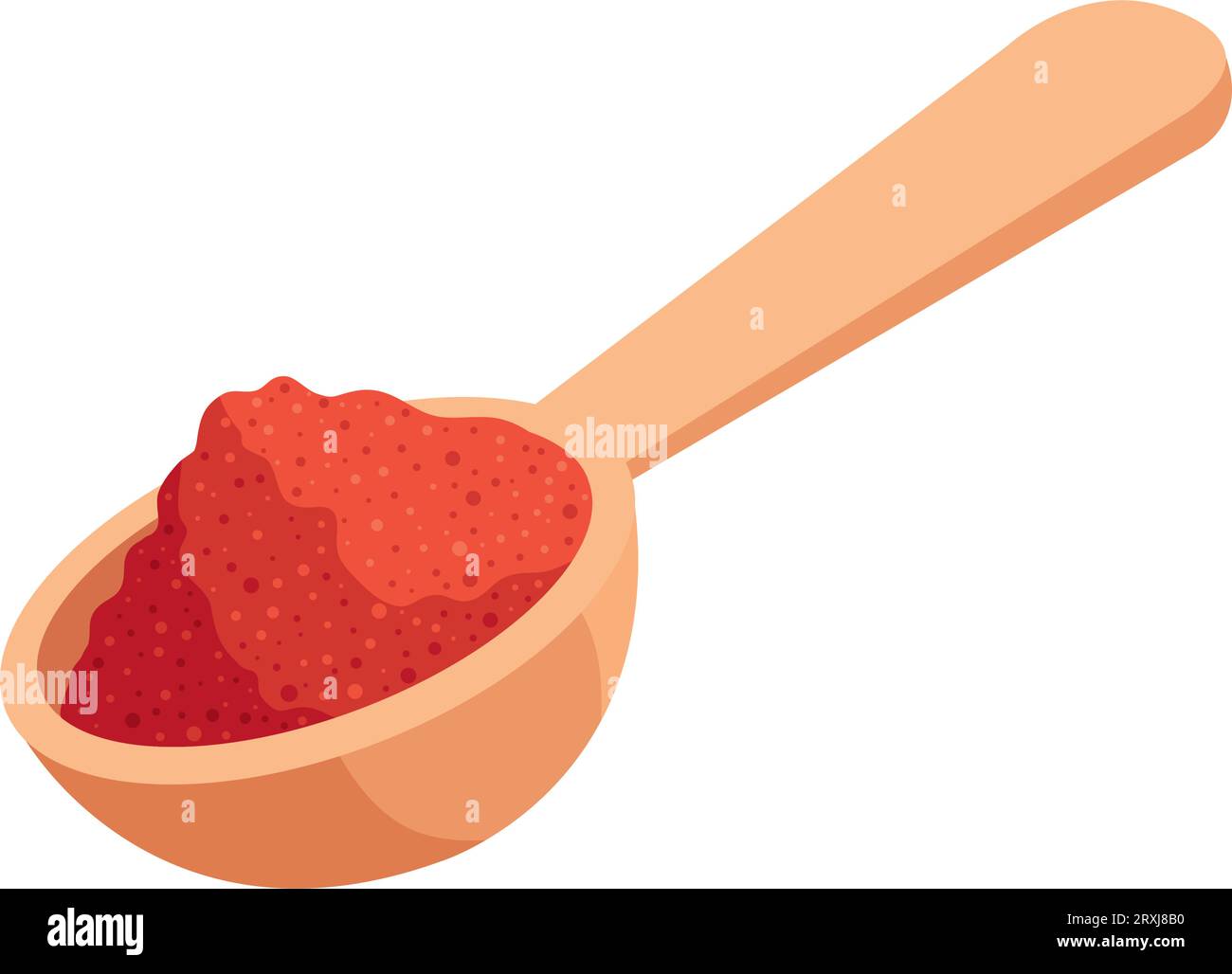 Red chilli pepper powder Stock Vector Images - Alamy