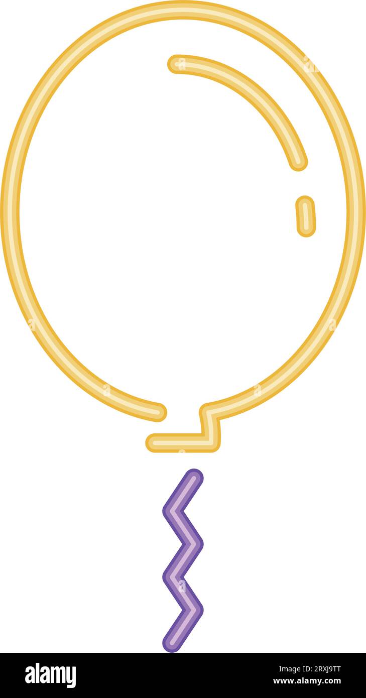helium neon balloon bright icon Stock Vector Image & Art - Alamy