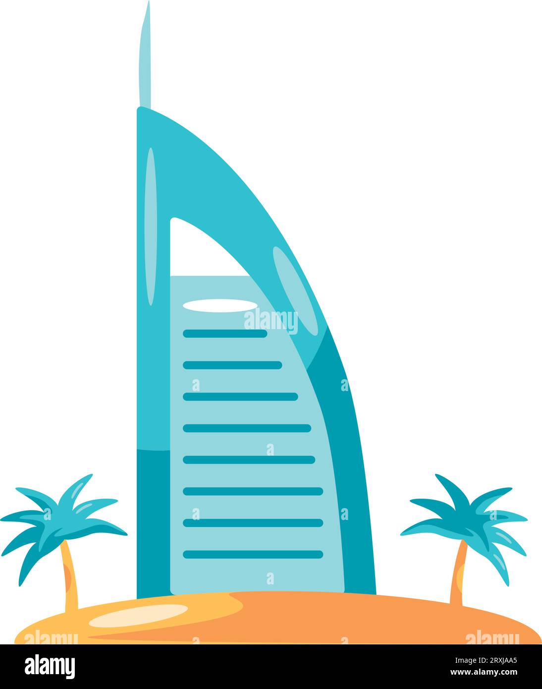 Dubai isolation Stock Vector Images - Alamy