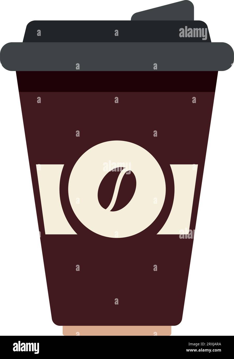 reusable coffee cup illustration design Stock Vector Image & Art - Alamy