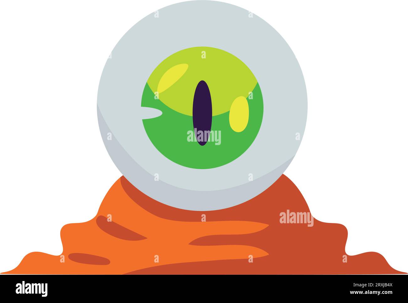 halloween scary eyeball Stock Vector Image & Art - Alamy