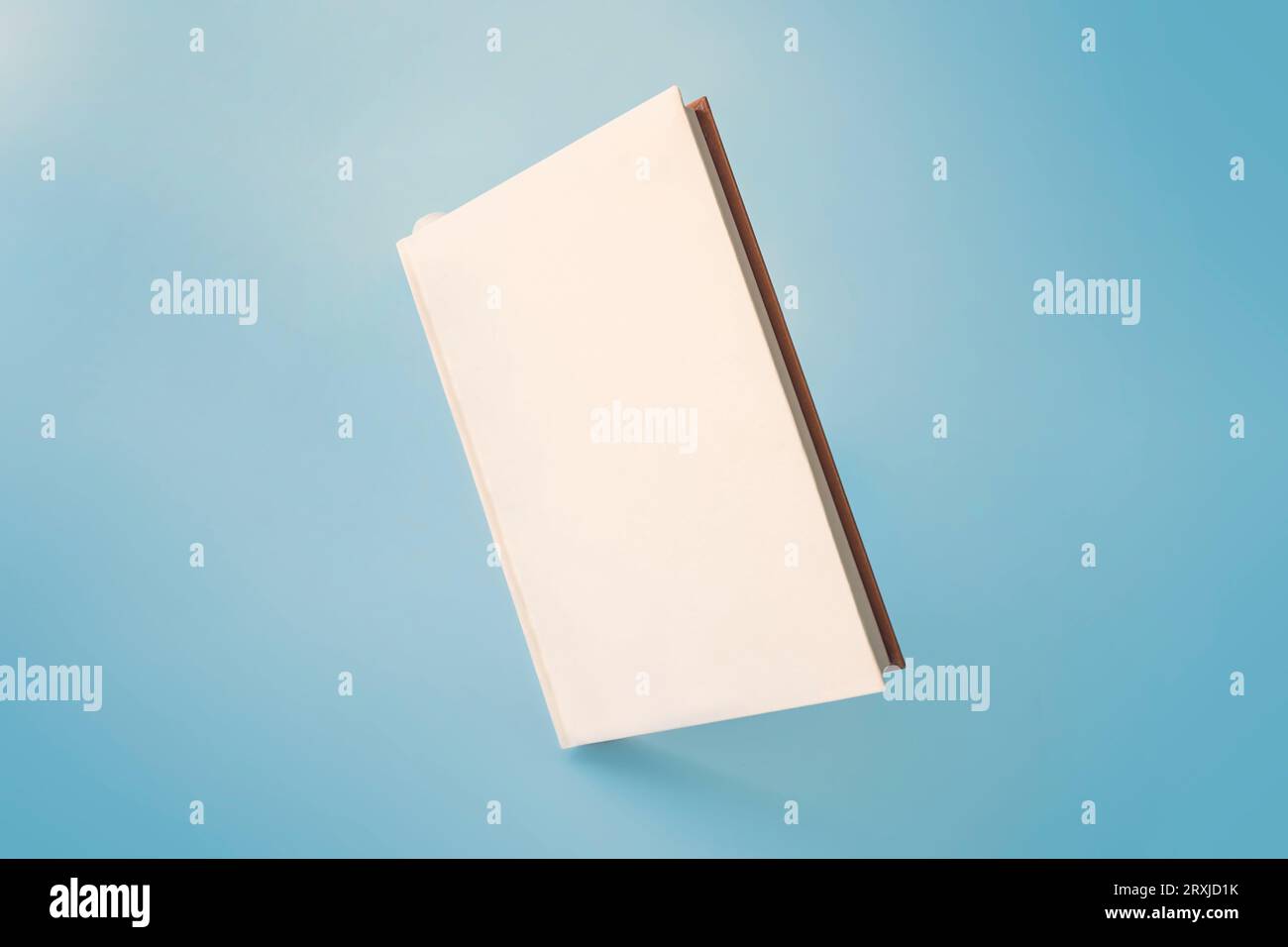 Blank blue front cover book hi-res stock photography and images - Alamy