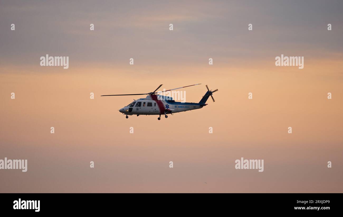 Richmond, British Columbia, Canada. 22nd Sep, 2023. A Helijet Air ...