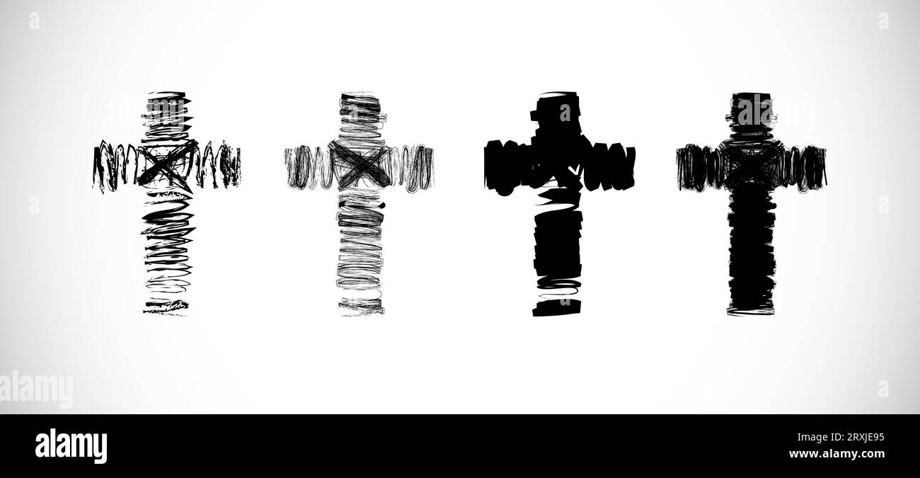 Church logo design set hi-res stock photography and images - Alamy