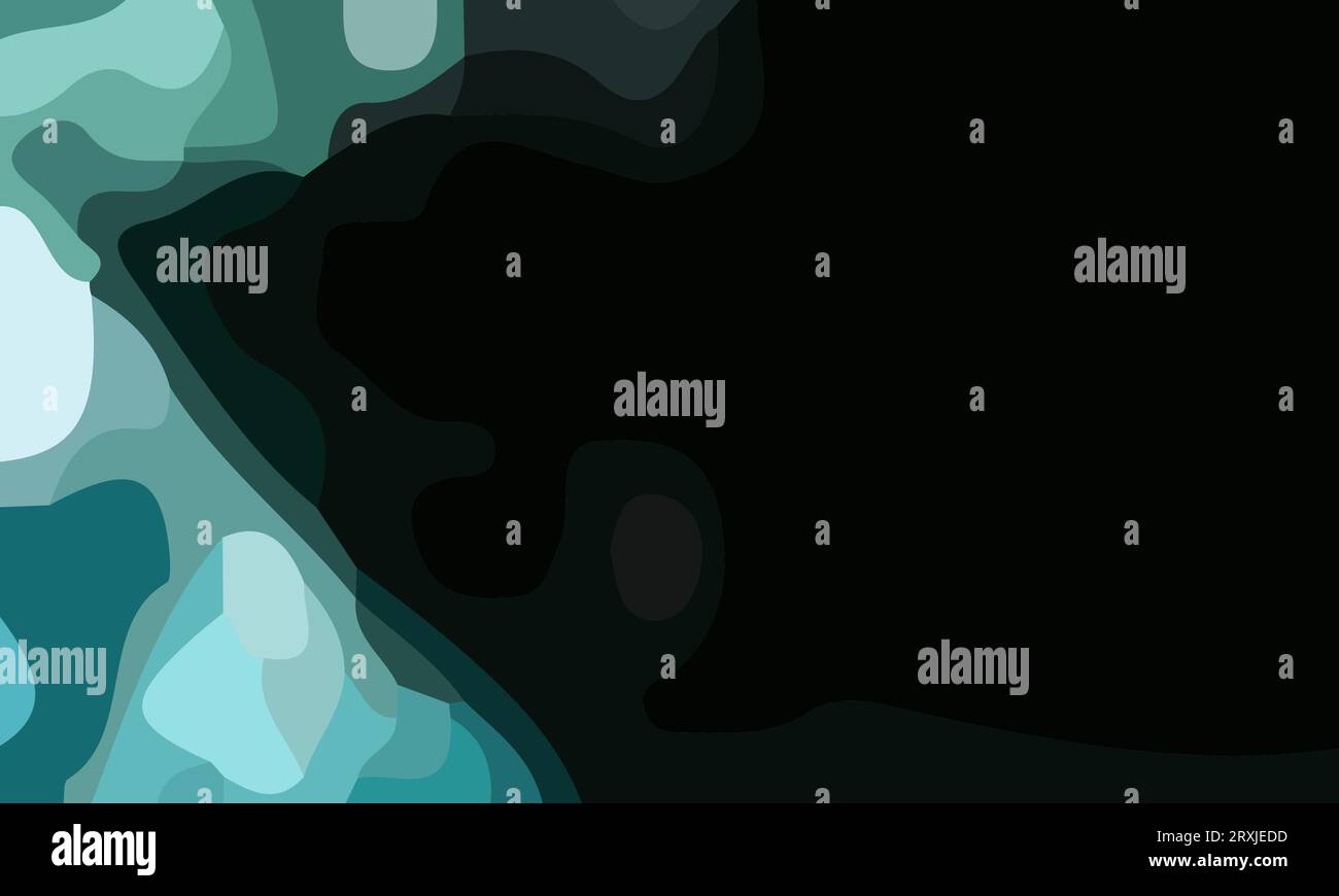 Aesthetic aqua abstract background with copy space area. Suitable for ...