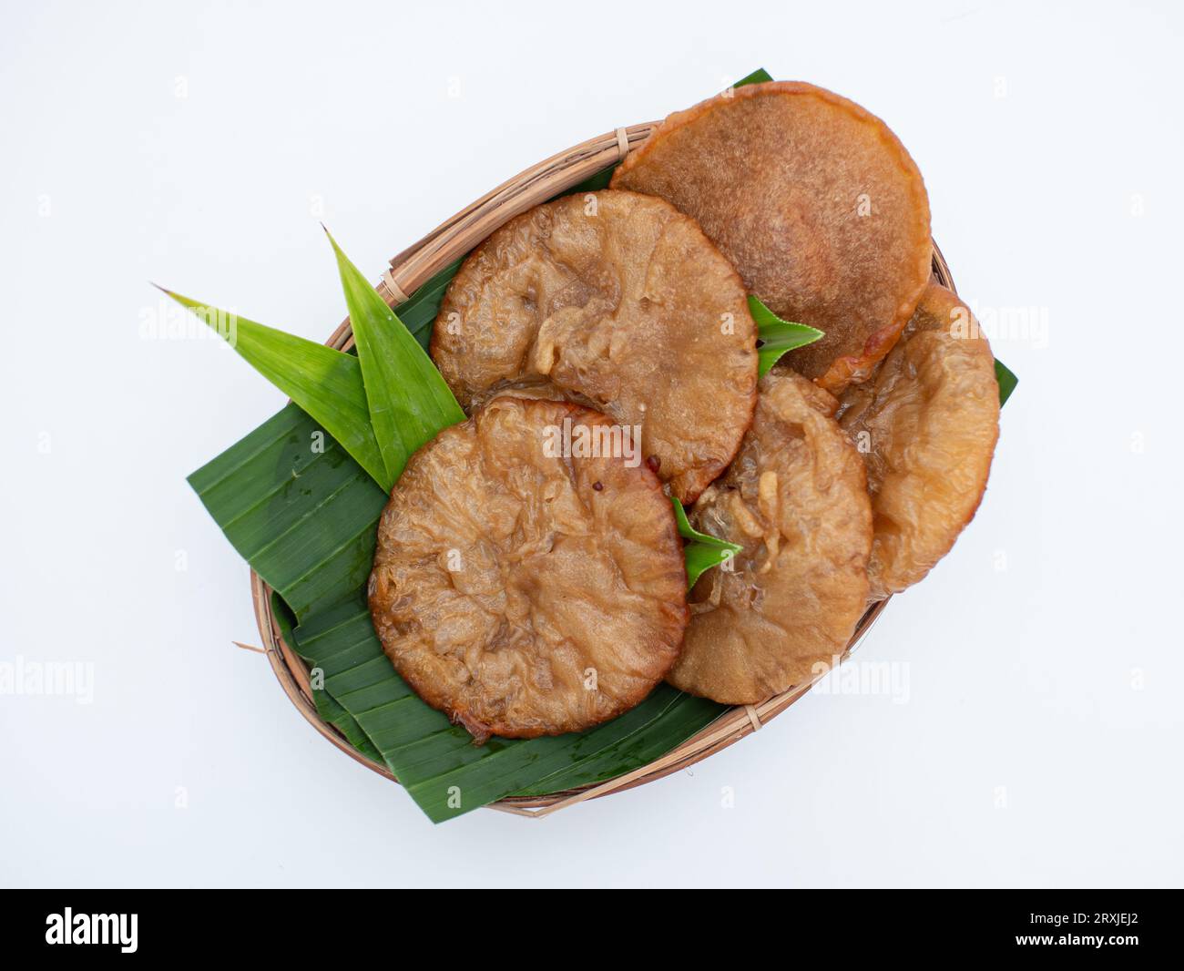 cucur or traditional pancake from Indonesia made from rice flour and ...