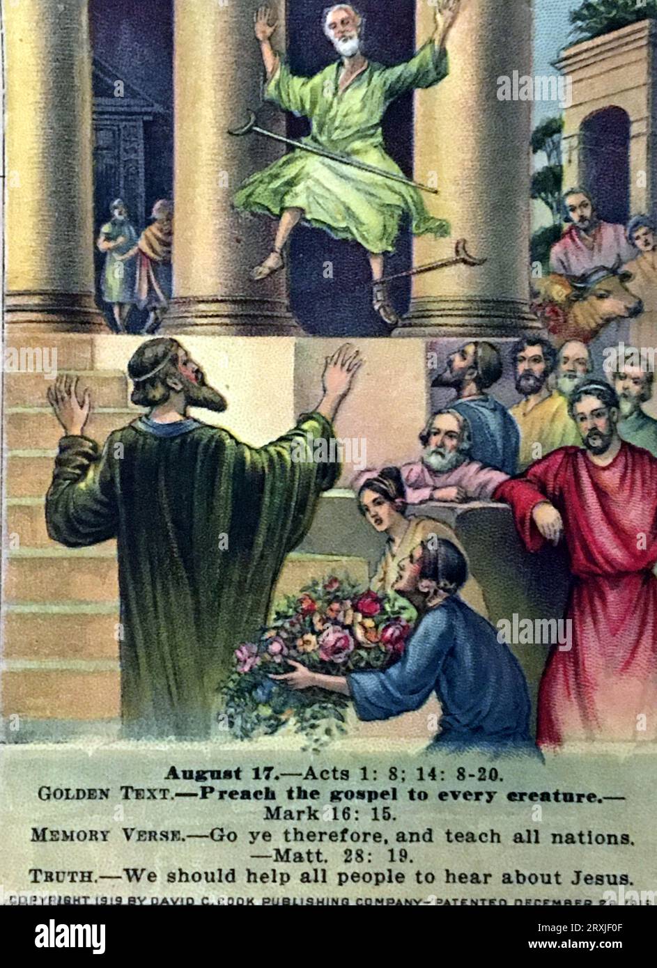 Christian art Go ye therefore and teach all nations miracles of Jesus ...