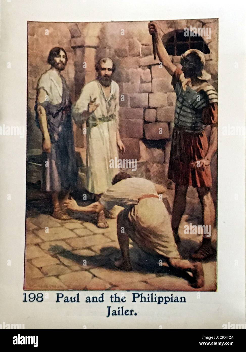ACTS 16 : Bible card art: Paul and the conversion of the Philippian ...