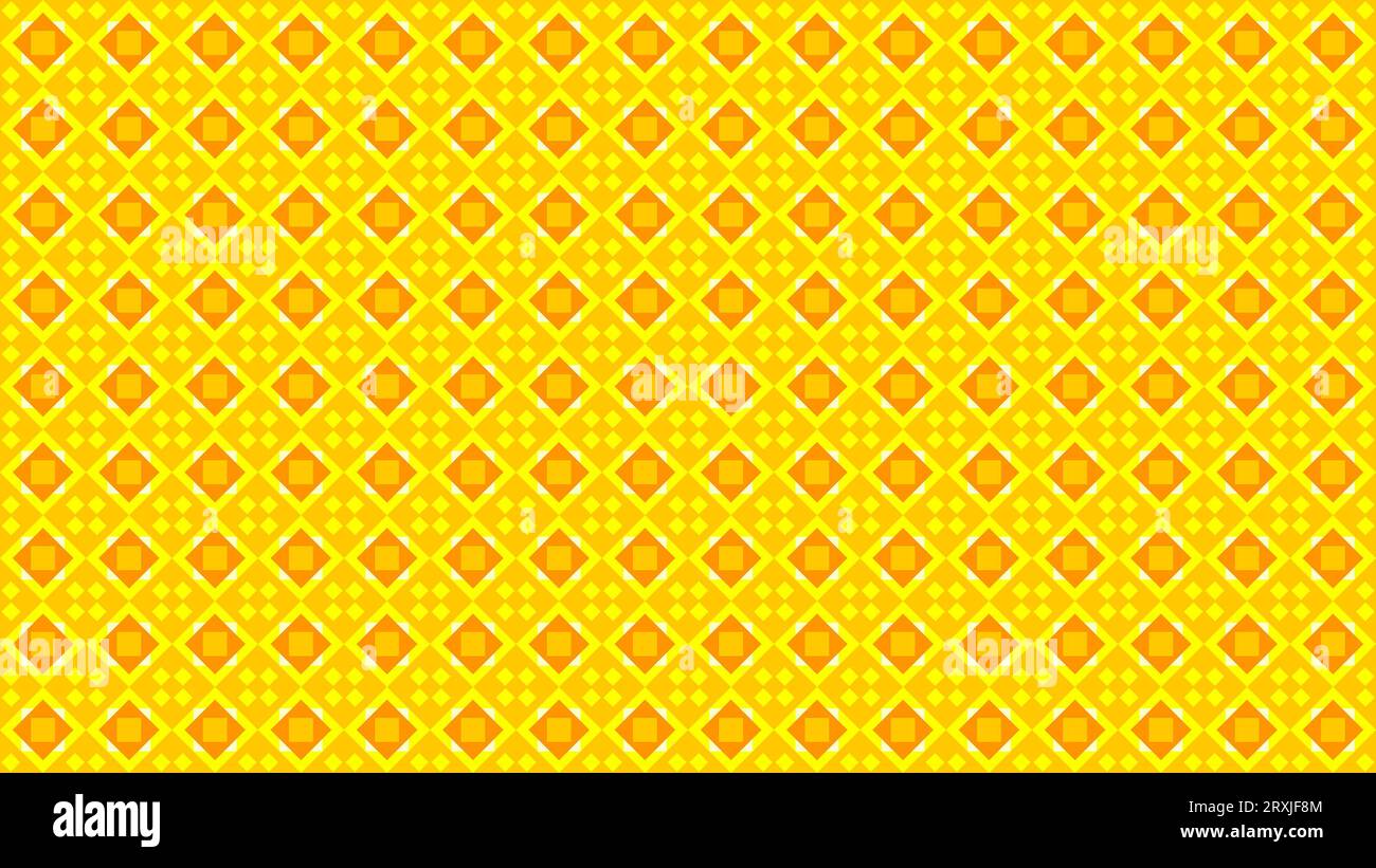 Orange and yellow block tile pattern design, Texture illustration stock ...