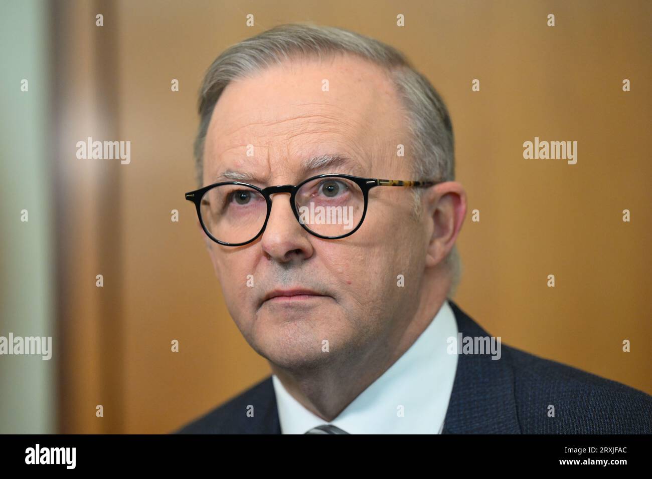 Canberra Australia 26th Sep 2023 Australian Prime Minister Anthony