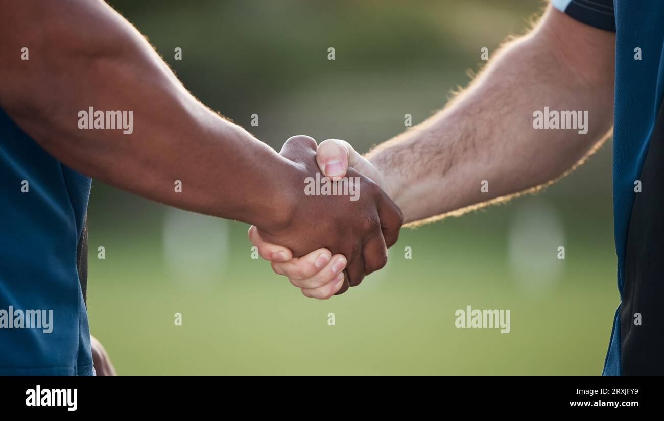 Celebration shaking hands football hi-res stock photography and images ...