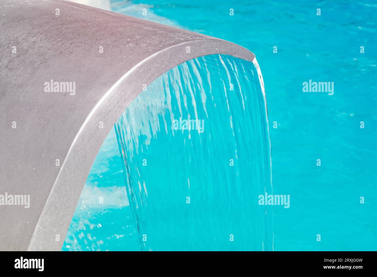 clear blue water swimming pool background Stock Photo - Alamy