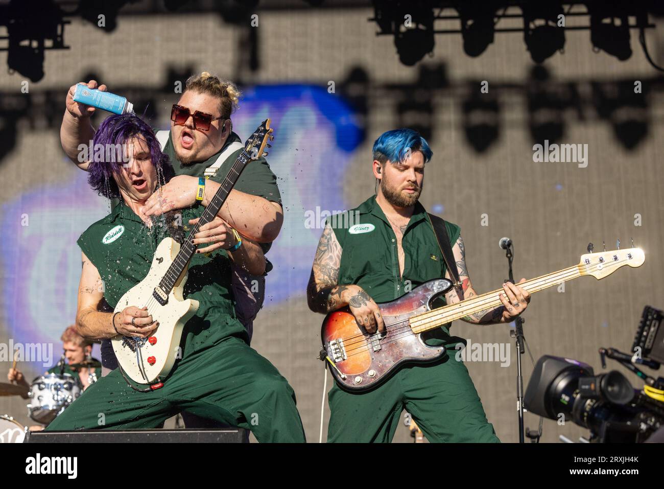 Las Vegas, USA. 24th Sep, 2023. Musician Talk (Nicholas Durocher ...