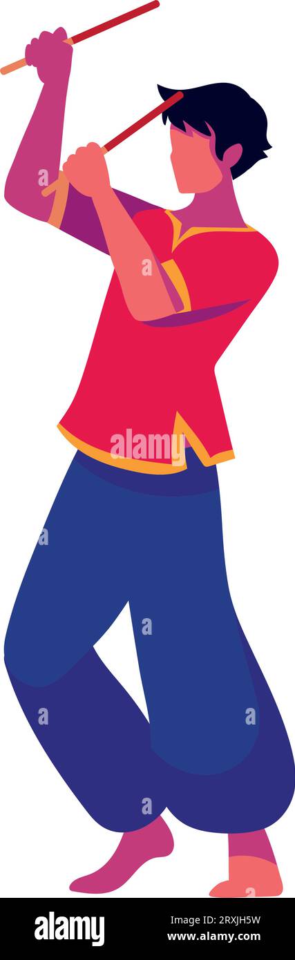India male dancer Stock Vector Images - Alamy