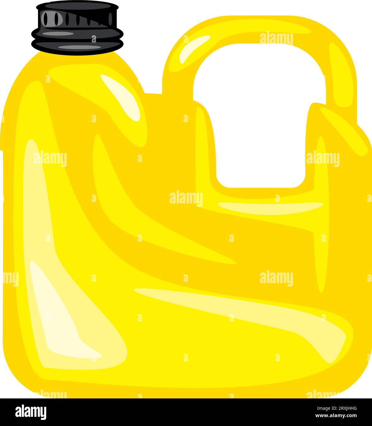 bottle gallon yellow Stock Vector Image & Art - Alamy
