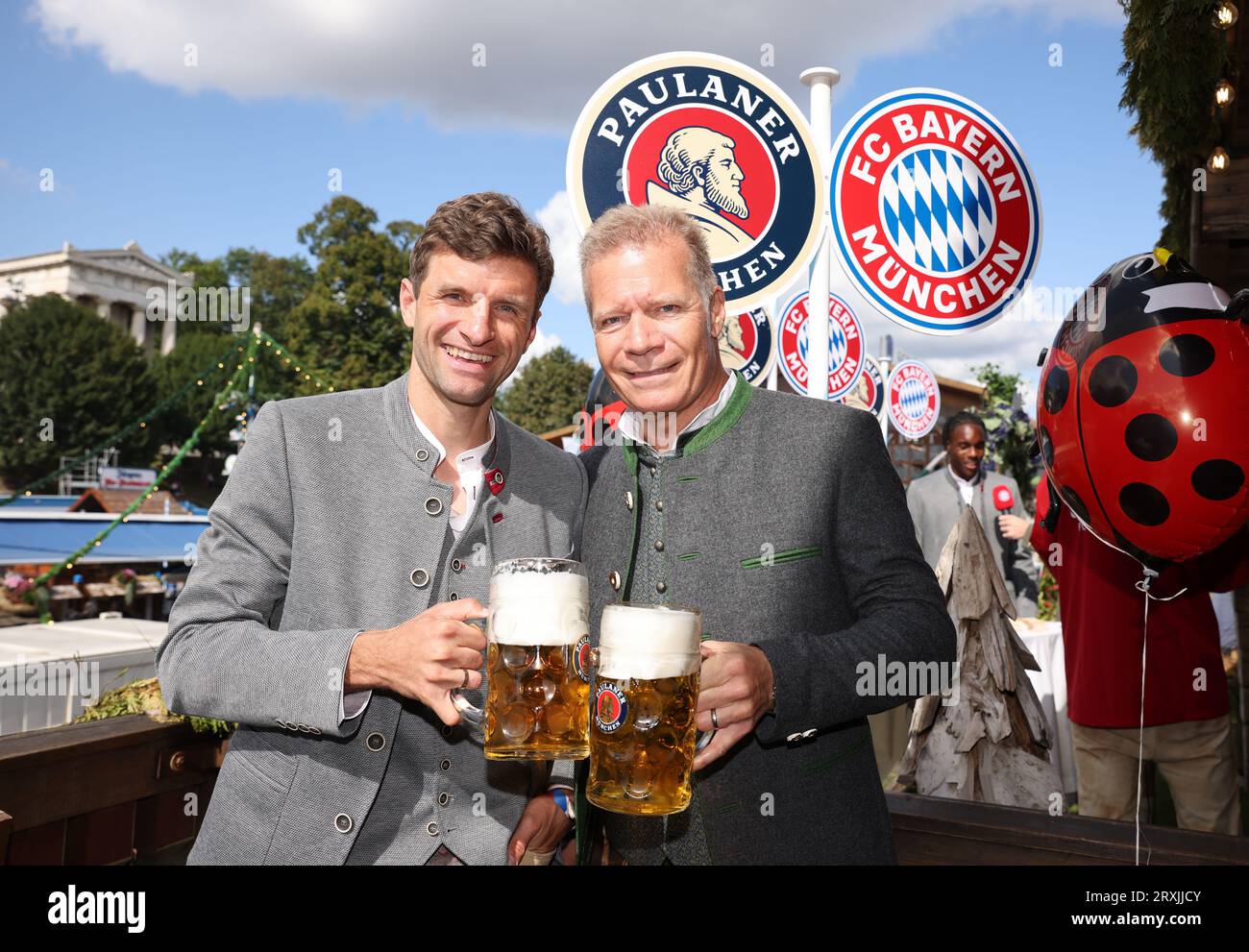 Thomas Mueller of Bayern Muenchen Andreas Steinfatt Traditionell ...