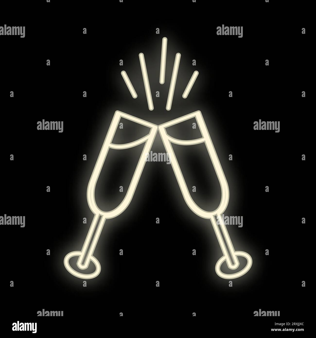 Heart in toast Stock Vector Images - Alamy